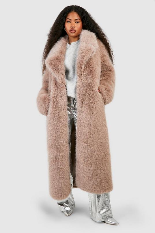 Premium Faux Fur Maxi Coat | boohoo Premium Faux Fur Maxi Coat | boohoo